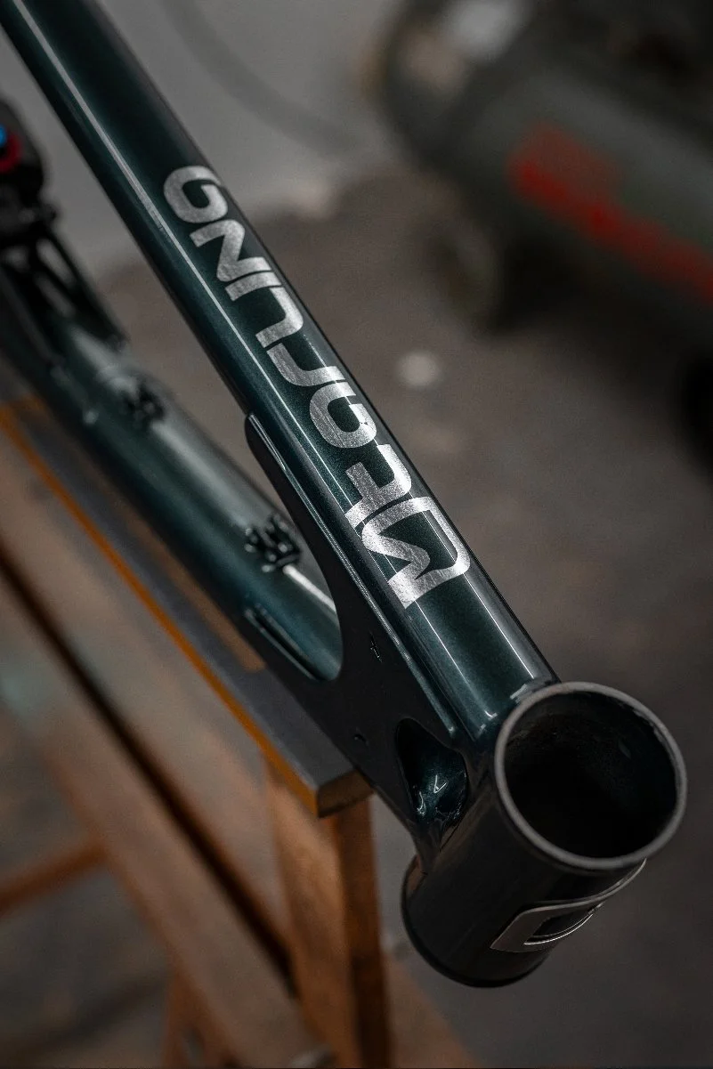 Starling Twist Enduro MTB Custom Paint, Dark Teal — Bike Sanctuary ...