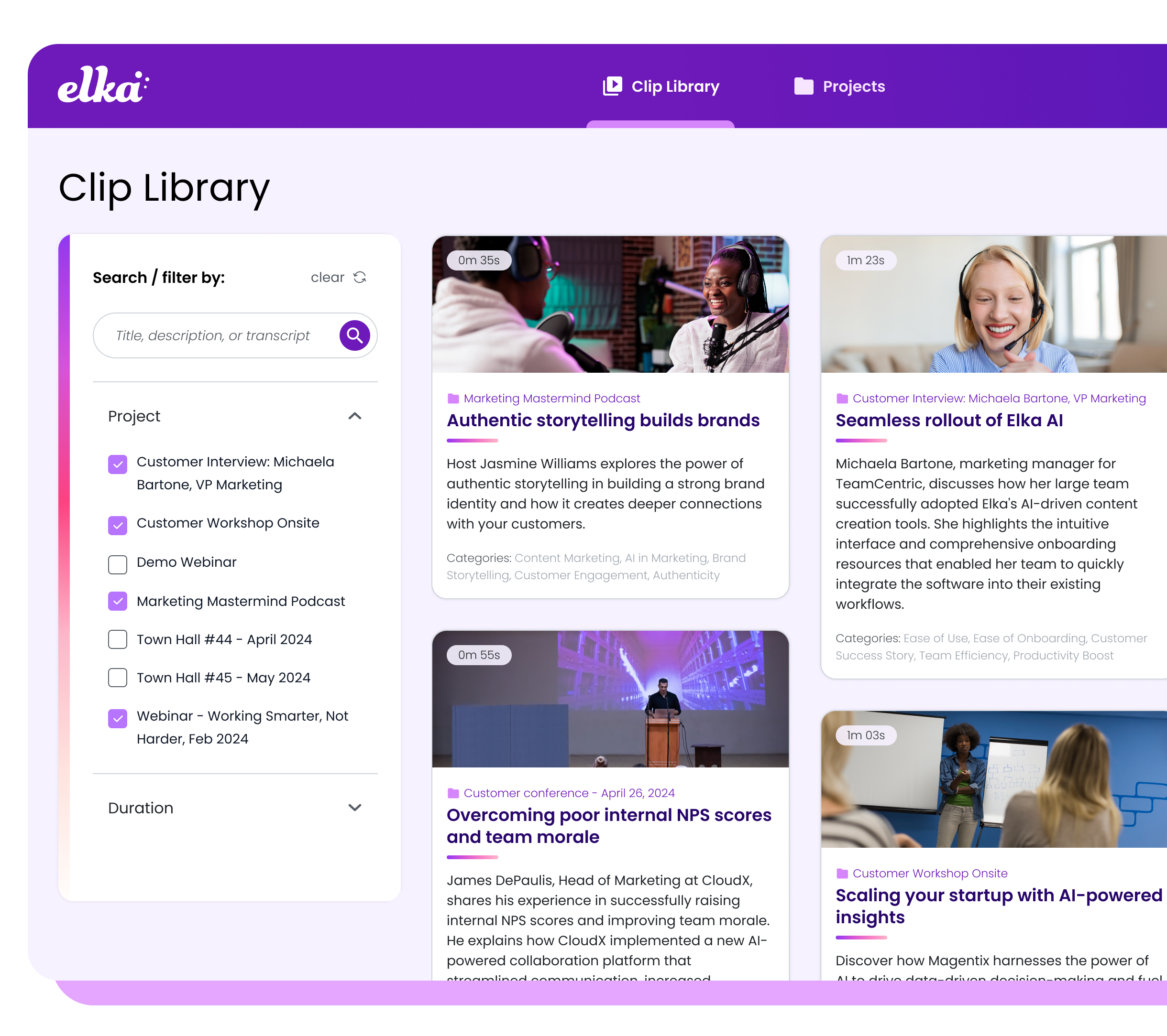 Elka AI: B2B Video for Marketing and Sales