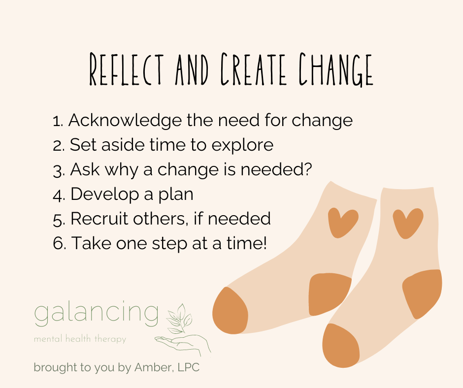 How to reflect and create change in your life — Galancing