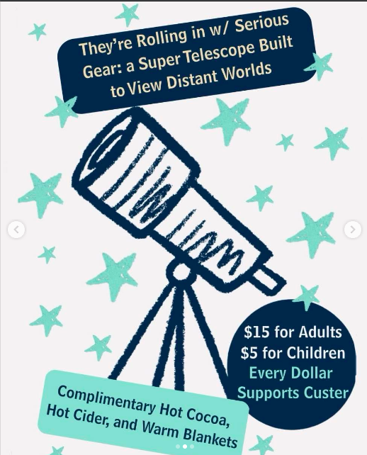 Stargazing Nights with Custer Observatory — Petite North Fork