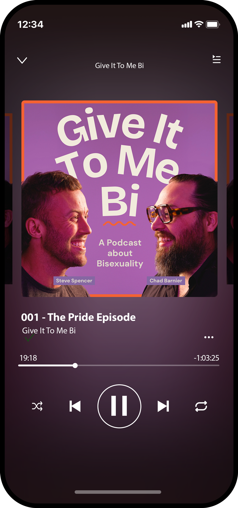 Give It To Me Bi Podcast - Celebrating Bi+ Voices