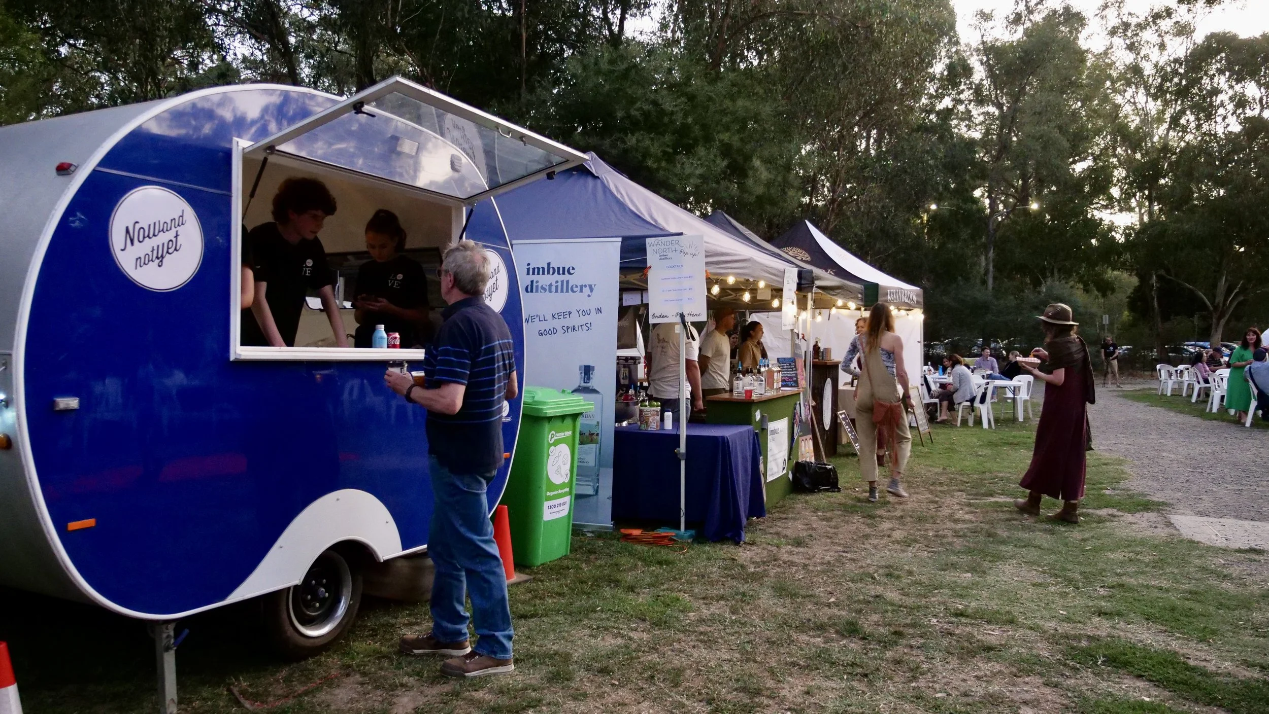 Food stalls — Warrandyte Festival