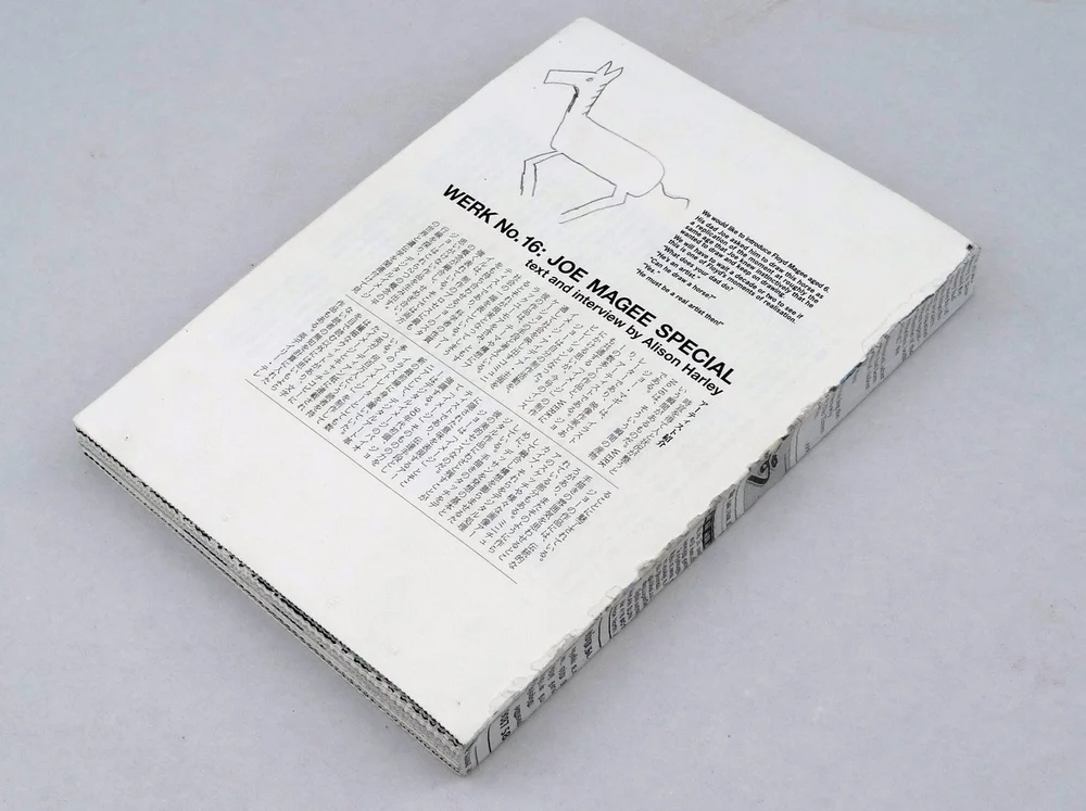 WERK No16 | Explore Innovative Artworks Today — JOE MAGEE