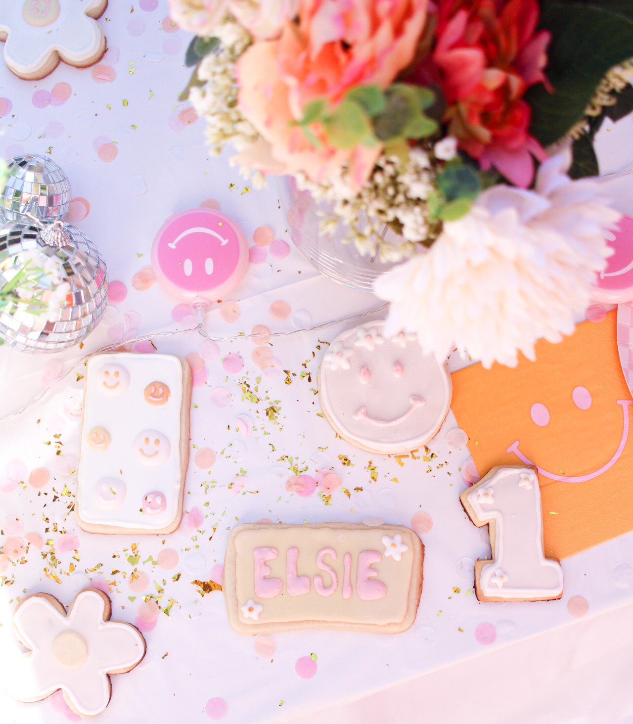 It's Fun Being One: Retro Smiley Face Party With A Twist — a party that ...
