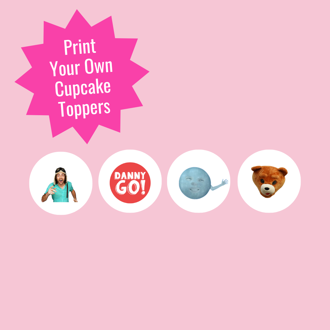 Danny Go Cupcake Toppers — a party that pops