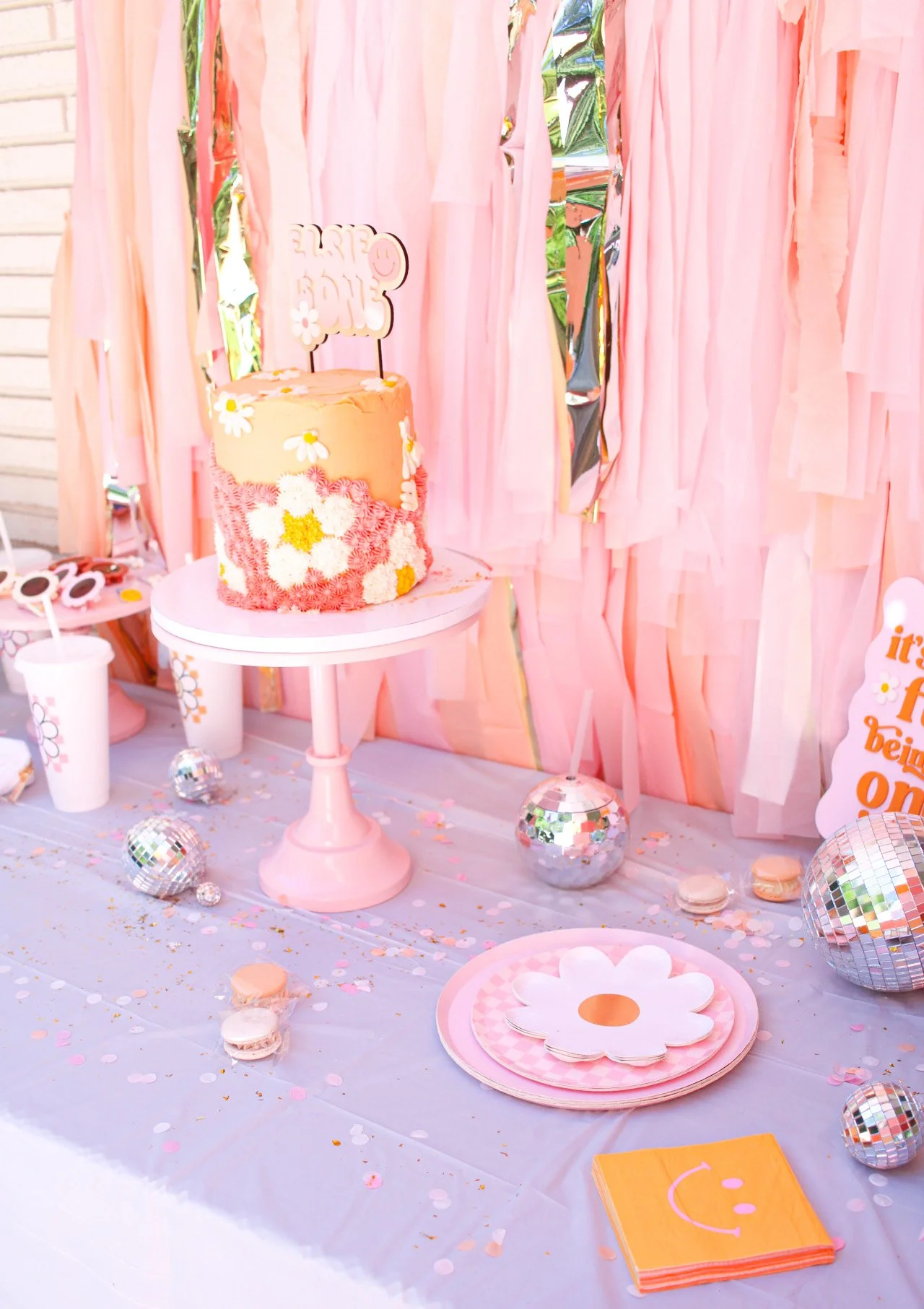 It's Fun Being One: Retro Smiley Face Party With A Twist — a party that ...