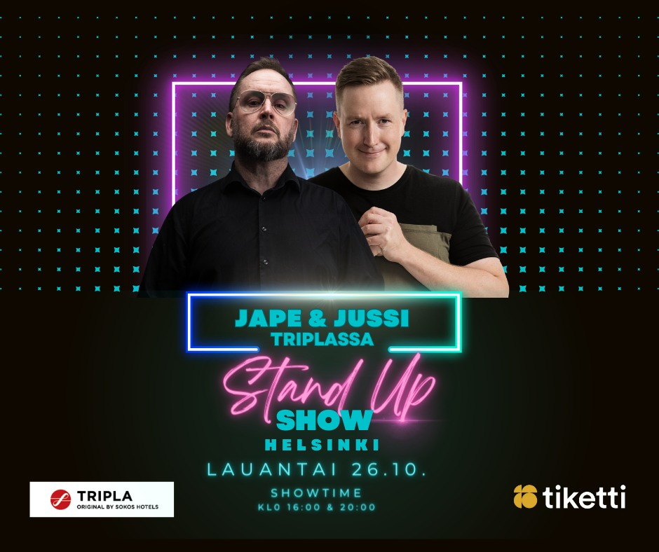 Stand up -koomikko Jussi Simola