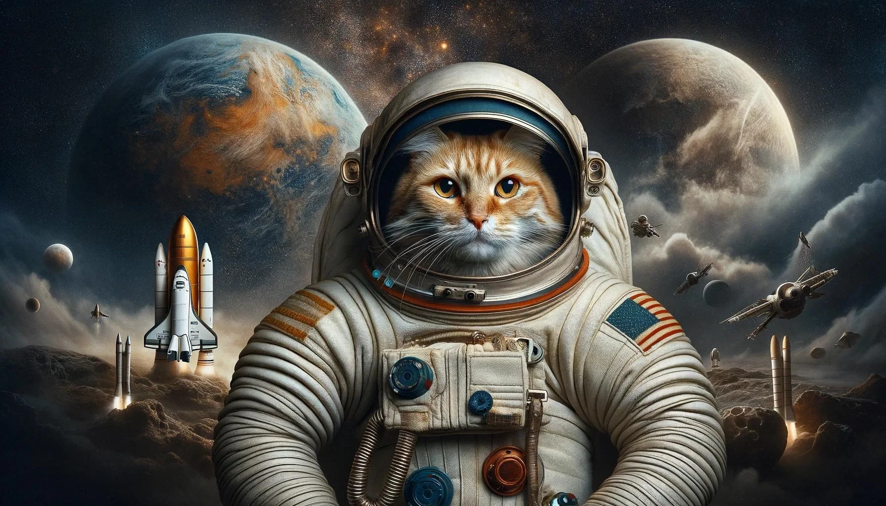 Astronaut Maximilian Starwhisker's Cosmic Capers: "A Tail of Comet ...