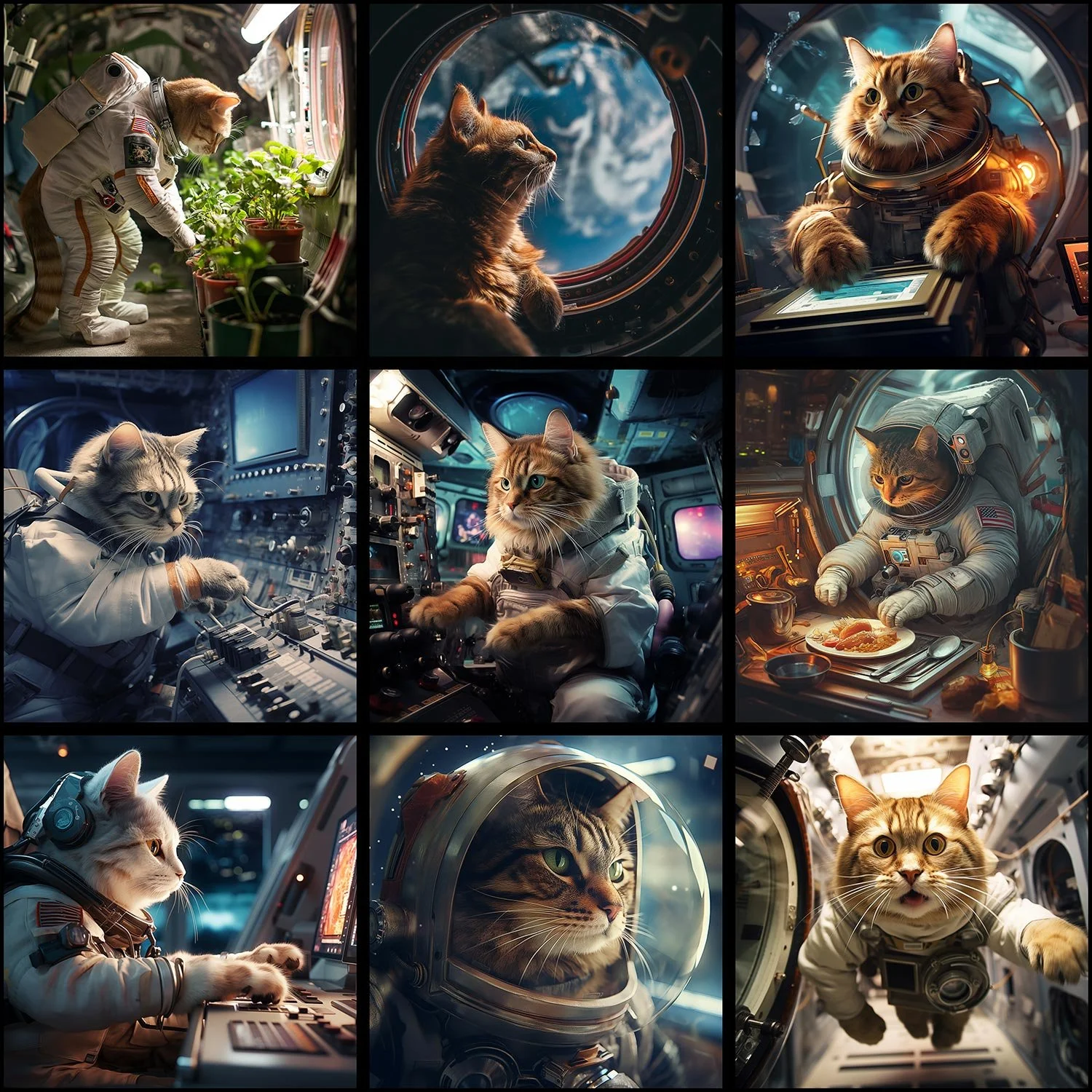 The Space Cats — The Roaming Cats