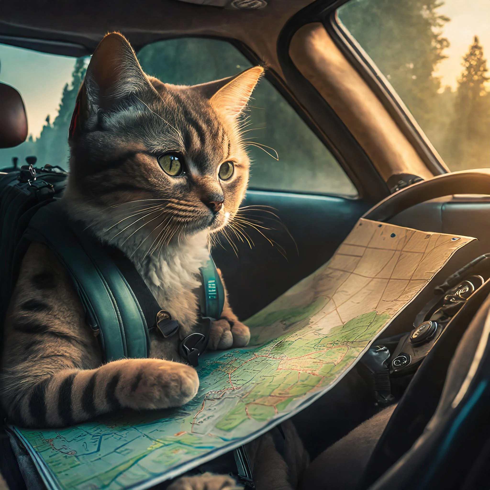 Meet Jasper - The Cat with a Map — The Roaming Cats