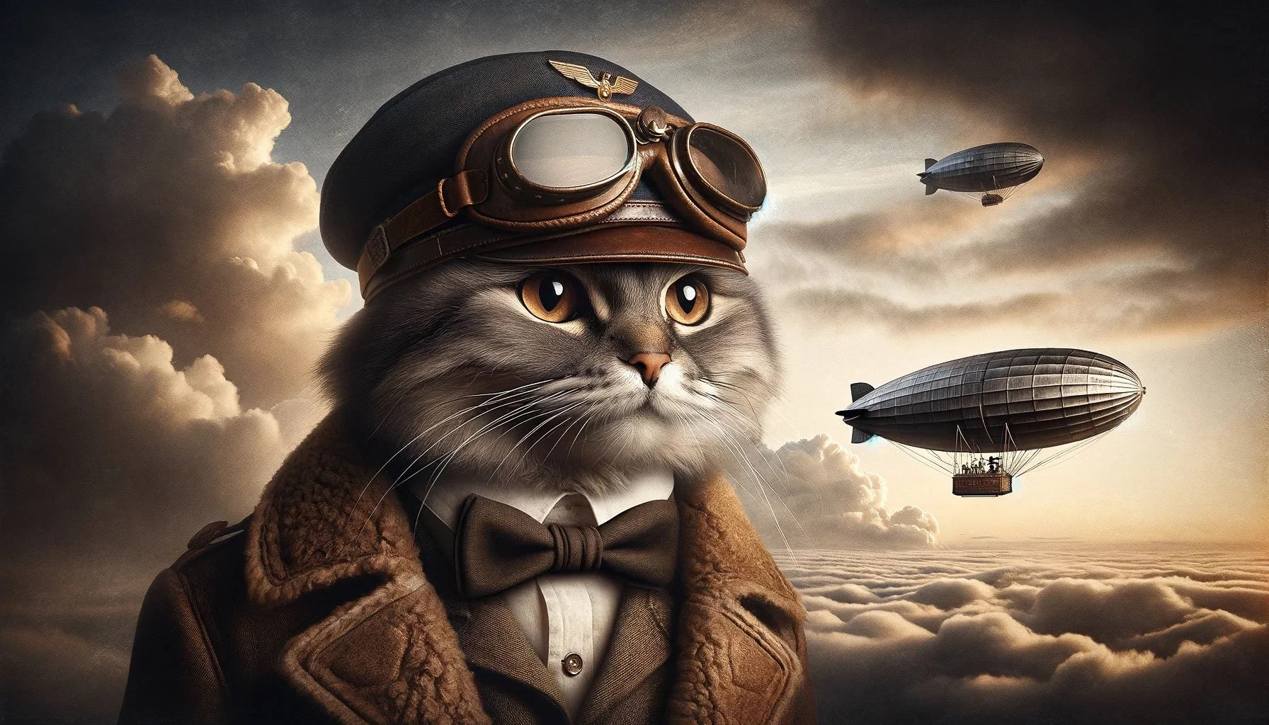 Captain Gilbert Skywhisker's Airborne Escapades: "Above the Clouds in ...