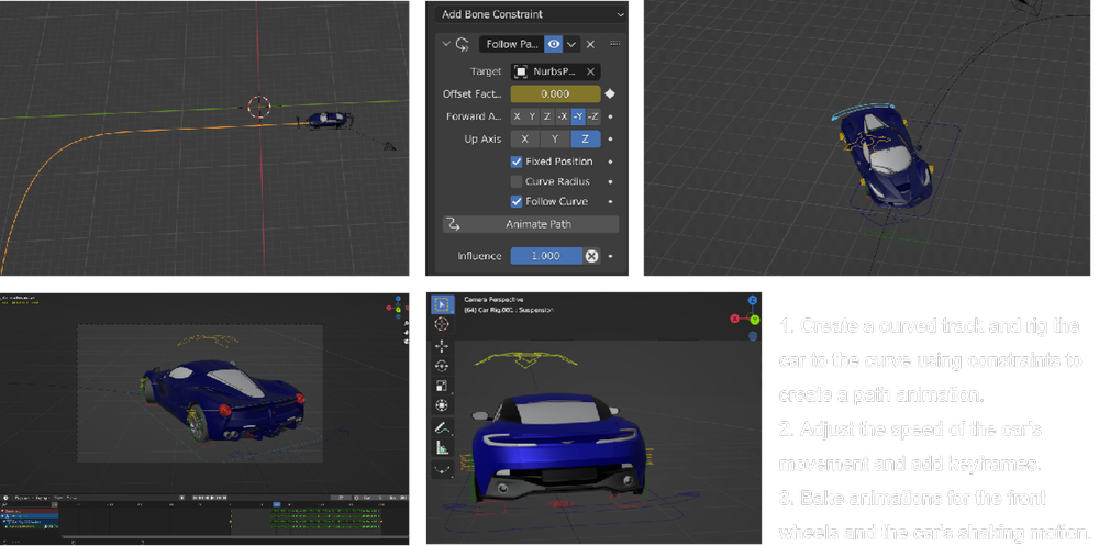 Car Animation — Hu Yuchen
