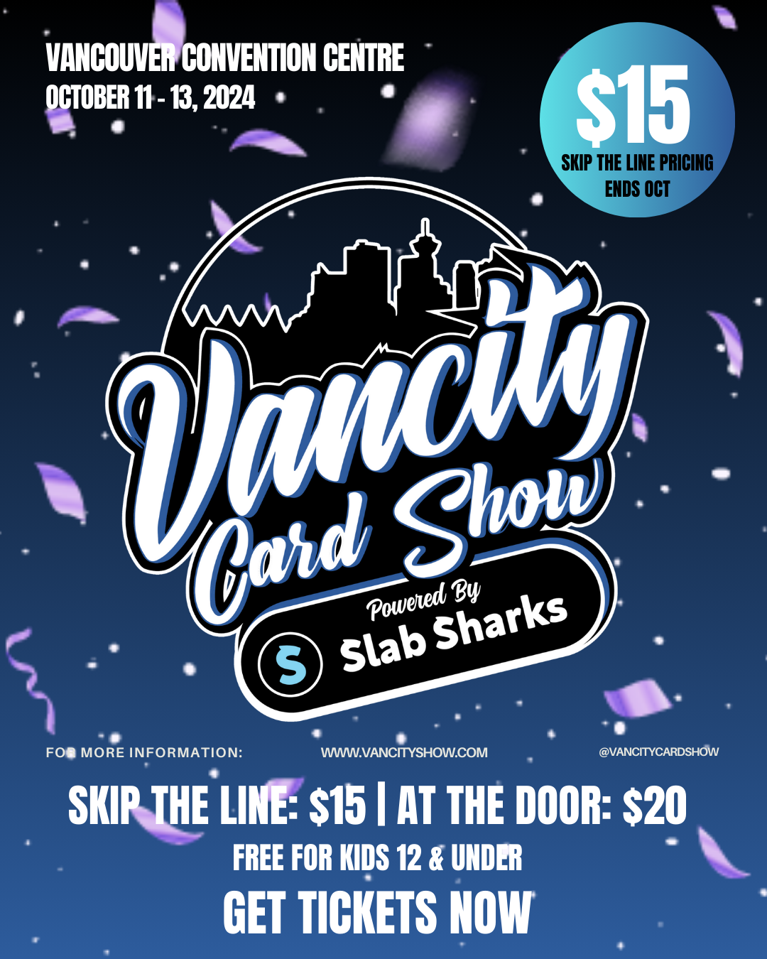 Tickets — Vancity Card Show
