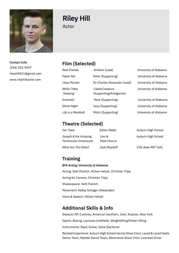 About — Riley Hill