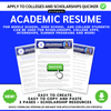 Scholarship Organizer Template + Scholarship Resources — XollegePass