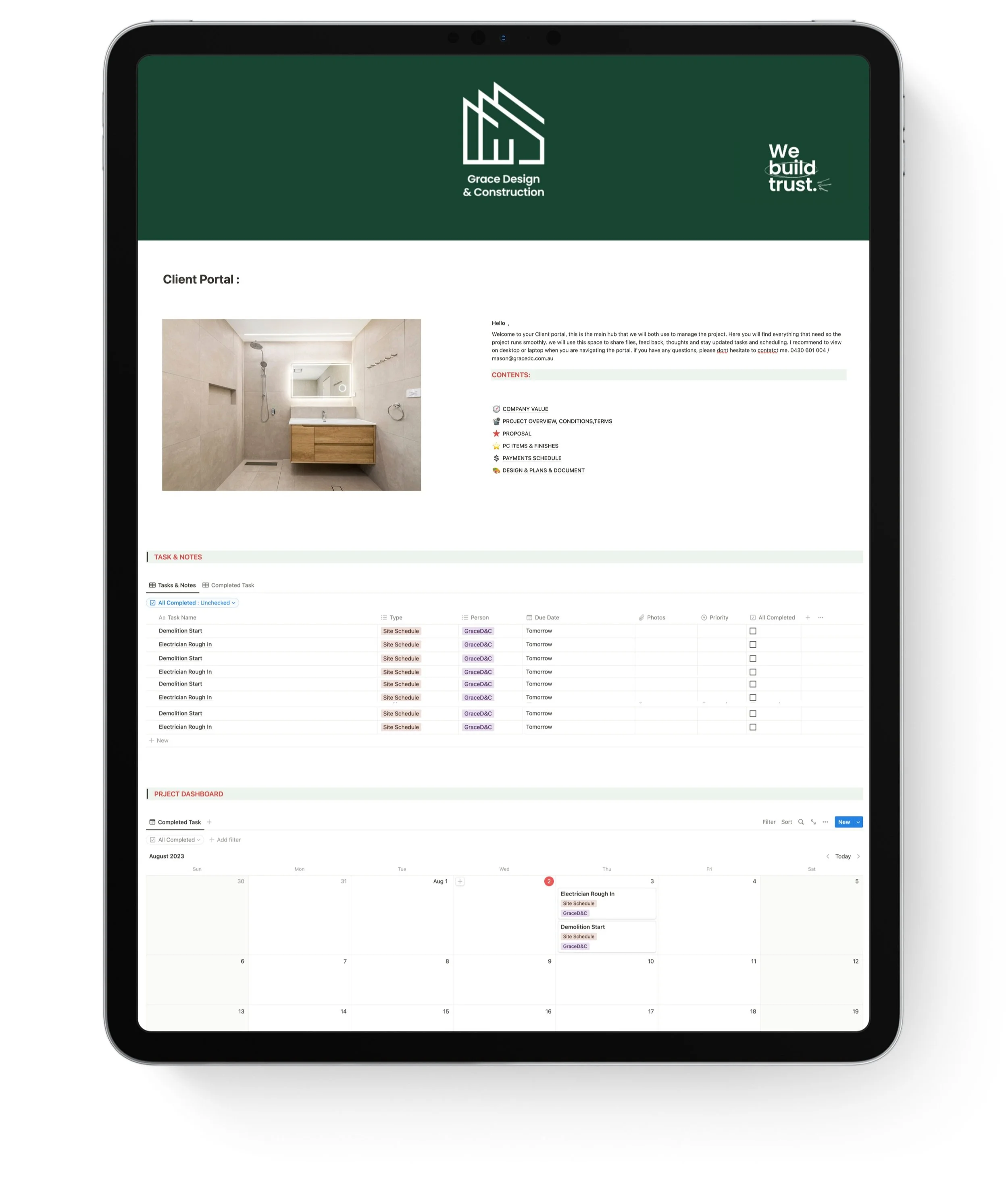 Grace Design & Construction