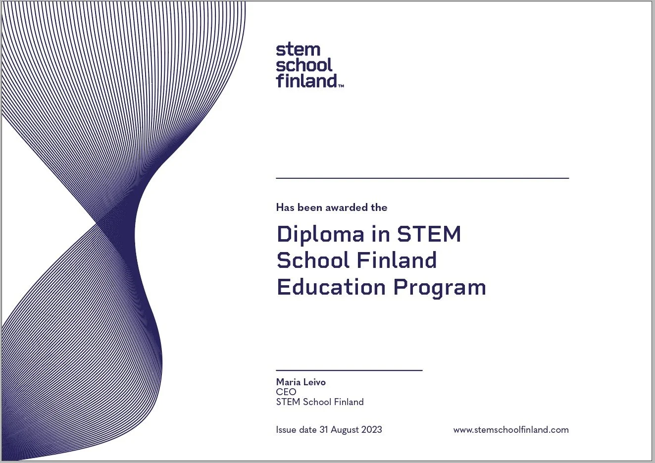 General 2 — STEM School Finland