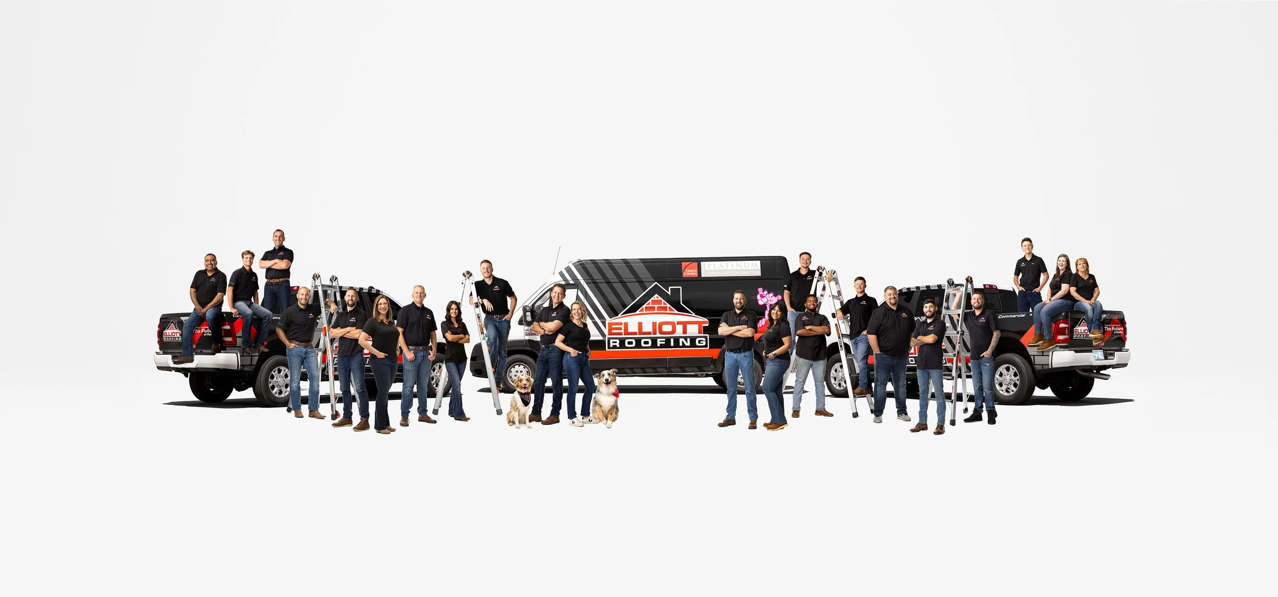 Meet Our Team | Get Answers Now — Elliott Roofing