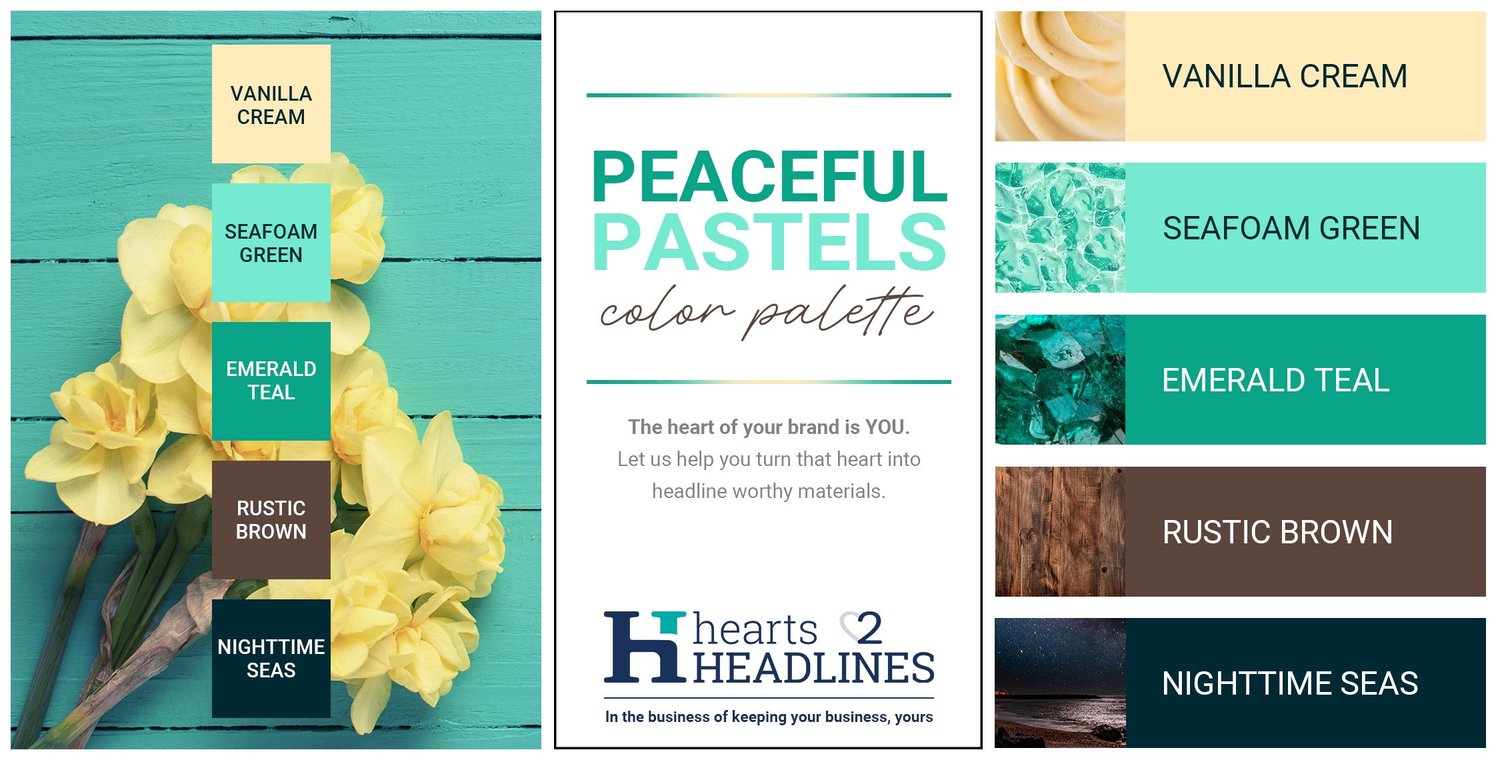 Color Palettes — Hearts 2 Headlines | Long-term branding solutions