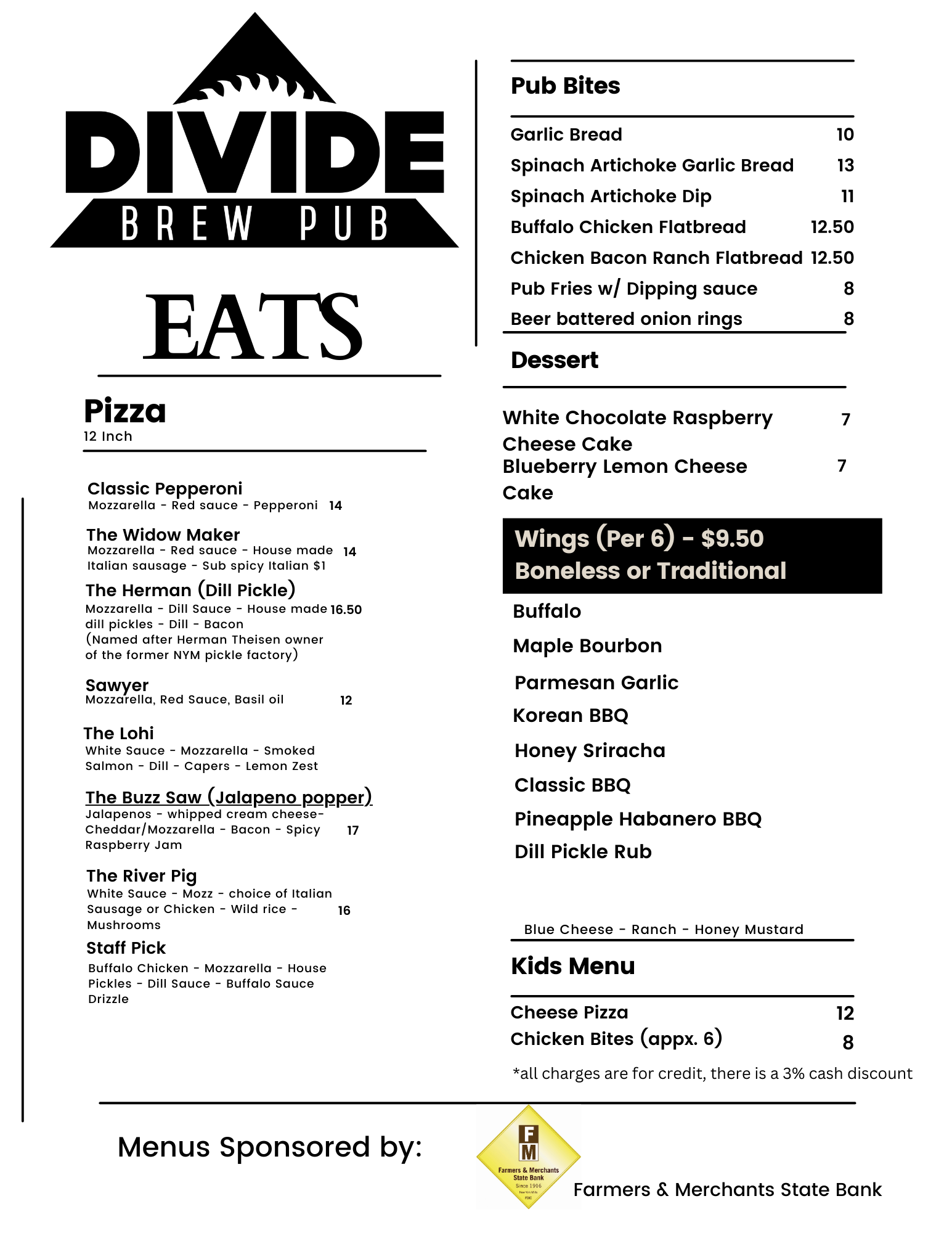 Eat — Continental Divide Brew Pub