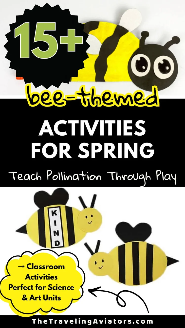 Easy and Adorable Bee Crafts for Kids | THE TRAVELING AVIATORS ...
