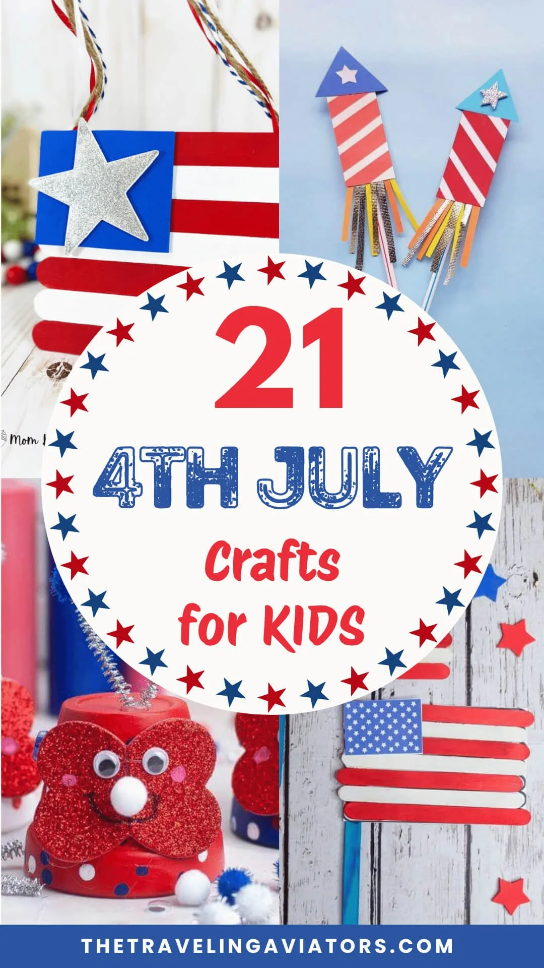 Fun Independence Day Crafts for Kids | THE TRAVELING AVIATORS | Toddler ...