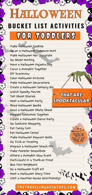 30 Toddler-Friendly Halloween Bucket List Activities for a Spooktacular ...