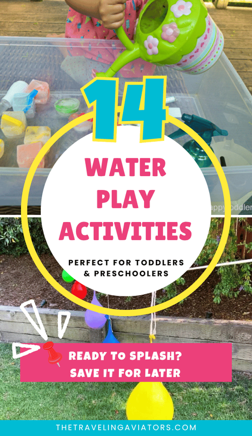 Fun Summer Water Play Activities | THE TRAVELING AVIATORS | Toddler ...