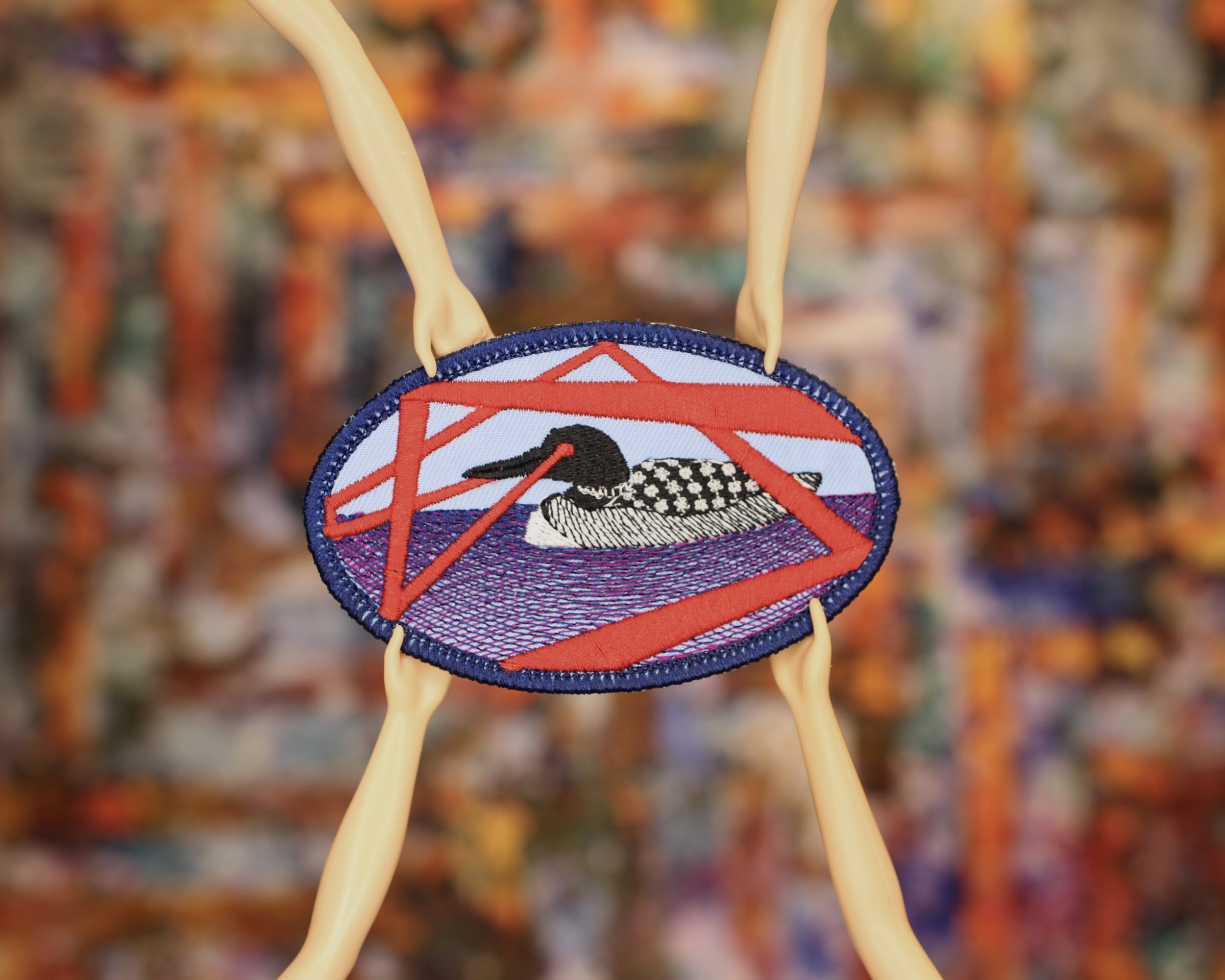 Lazer Loon Patch — Kabouter Creative