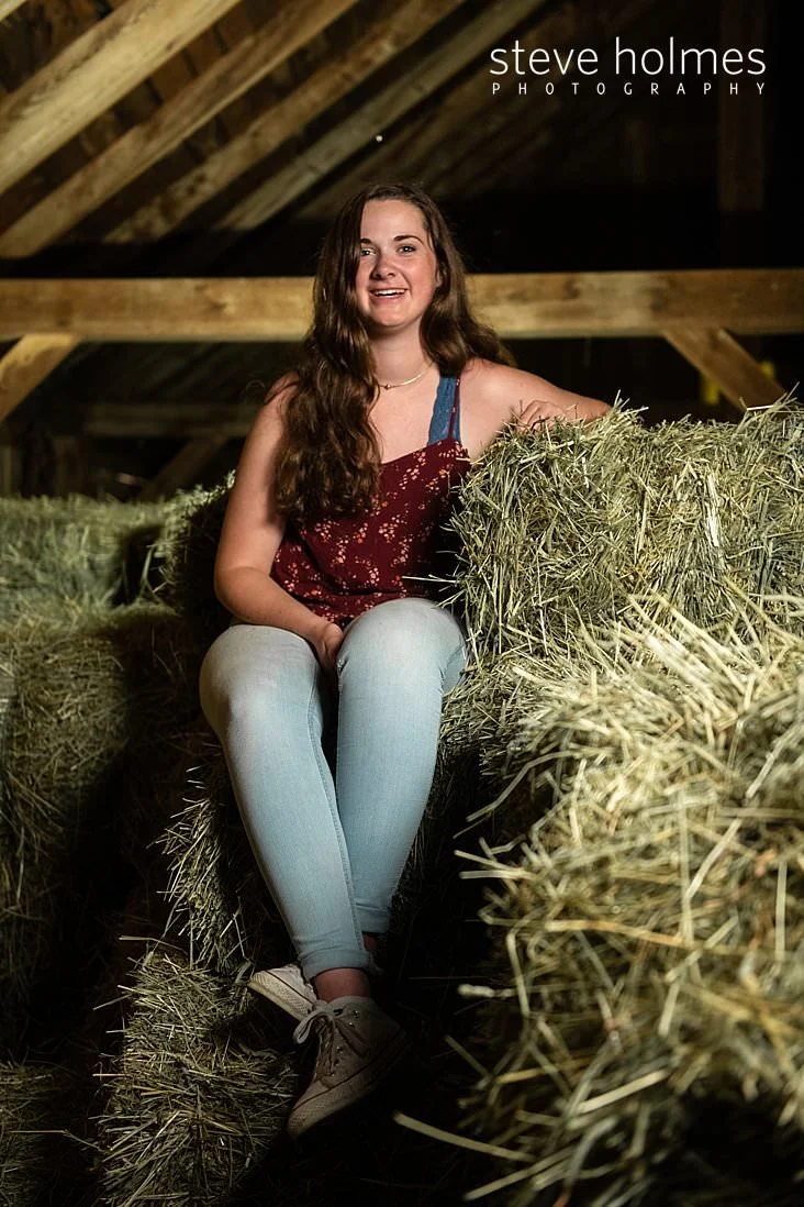 Barn Time | Hazel's Senior Portraits — Steve Holmes Photography