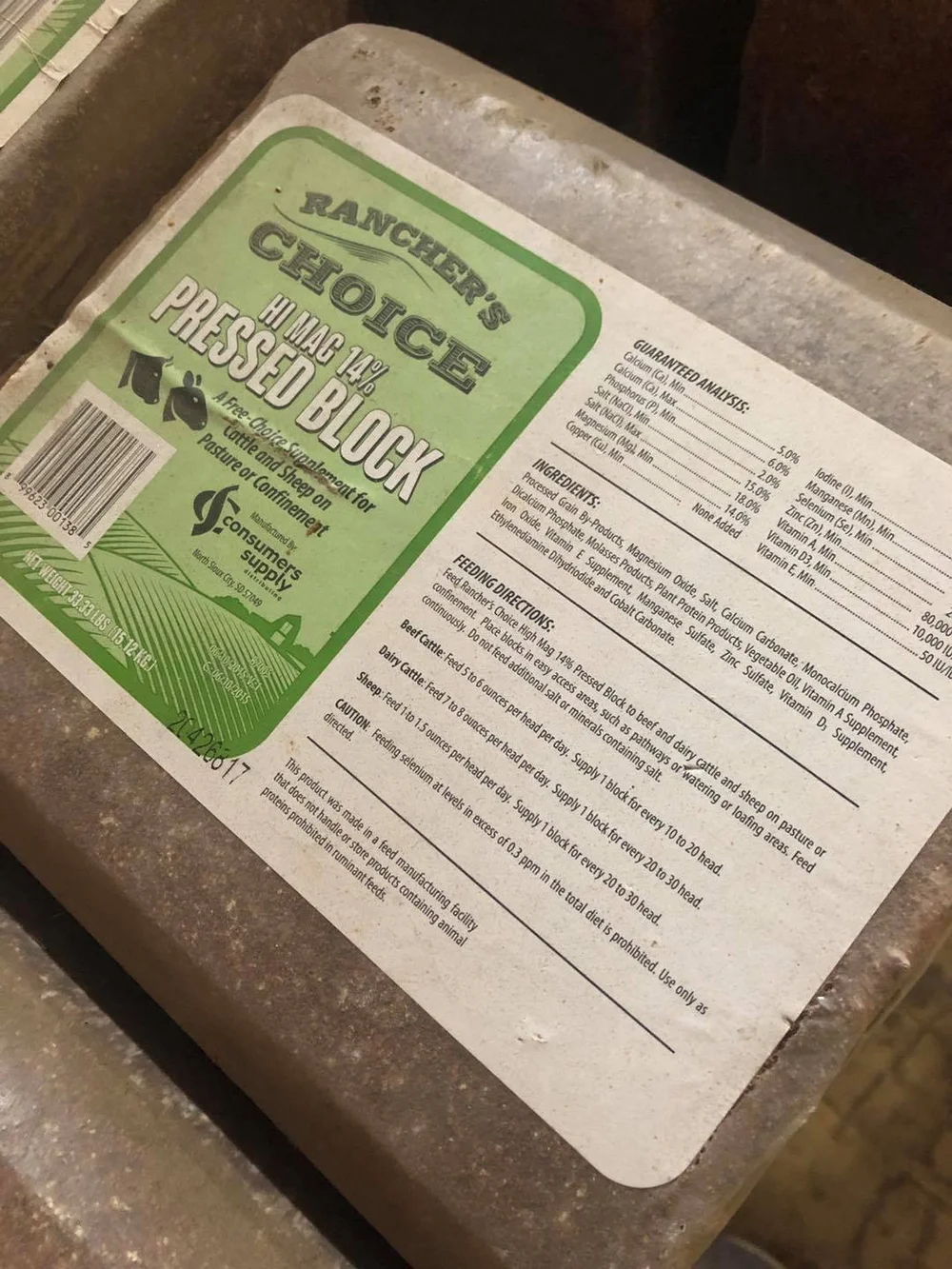 Cattle — Evans Feed Co.