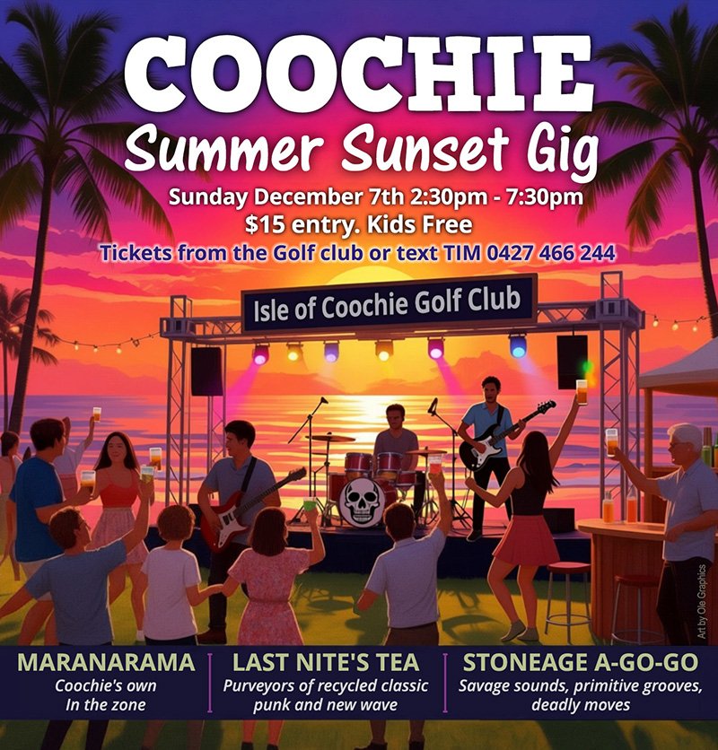 Coochie Summer Sunset Gig — Life on Coochiemudlo Island