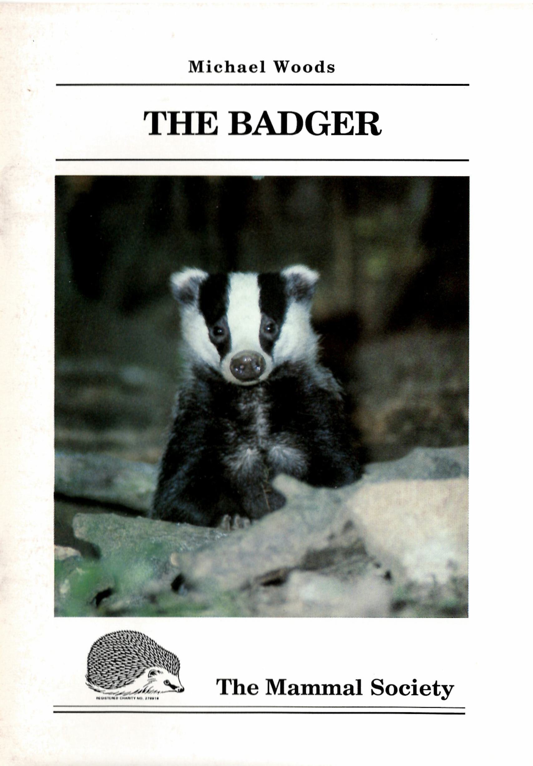 The Badger (e-book) — Mammal Society