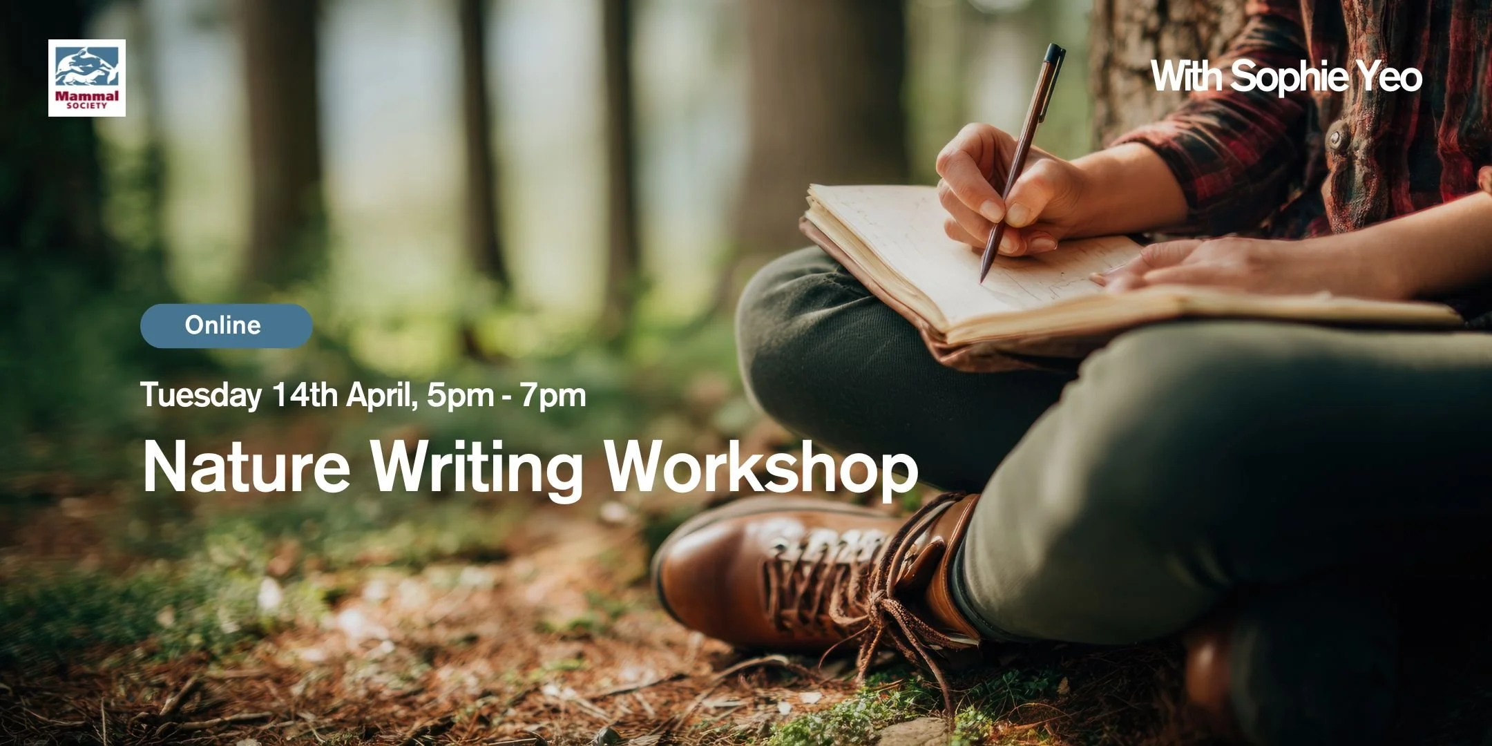 Nature Writing Workshop (online) — Mammal Society
