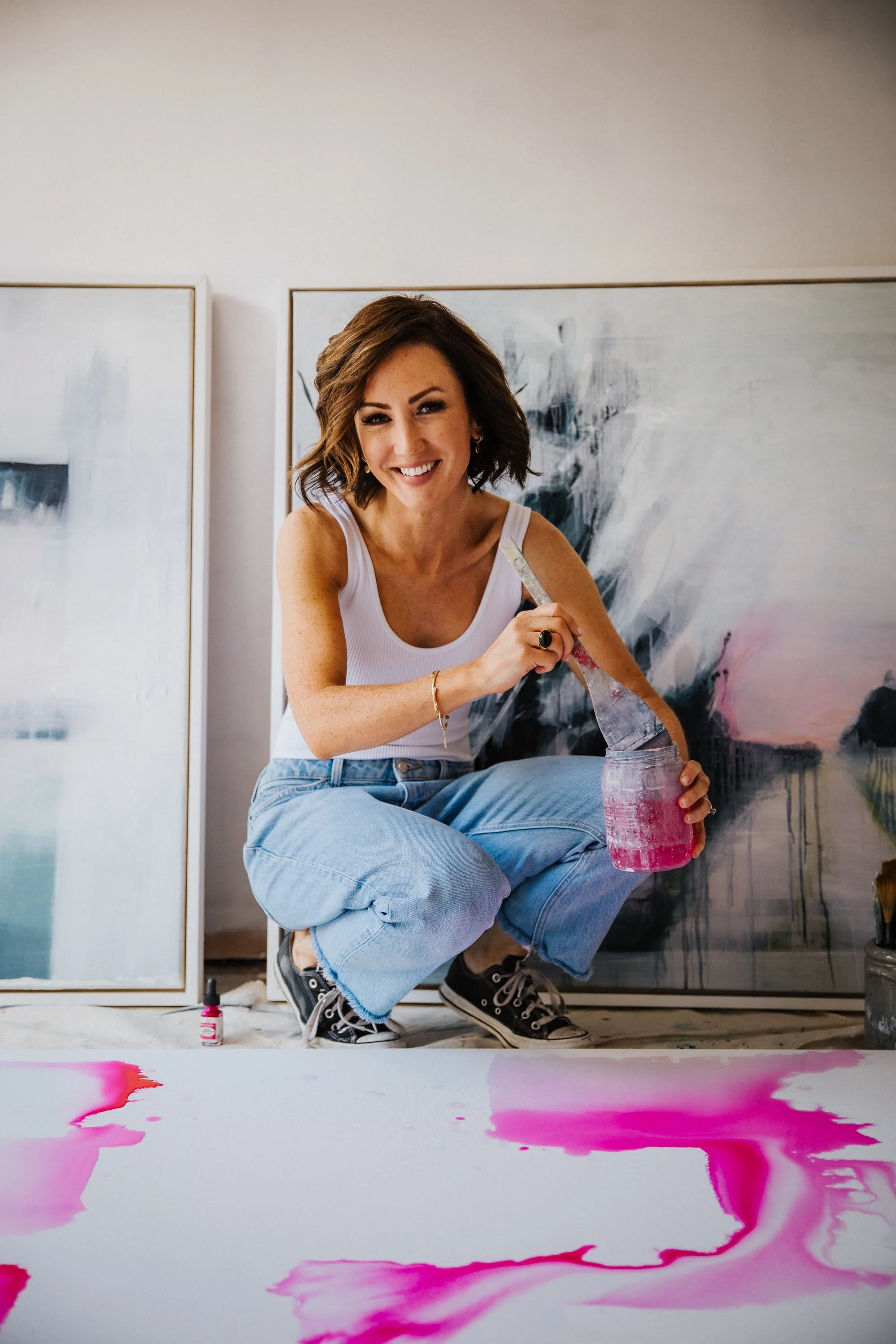 About — HELEN SIMMS UK based Contemporary abstract painter ...