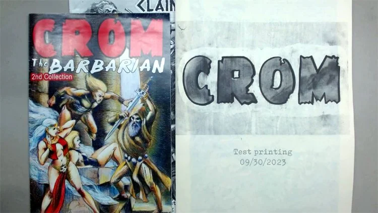 CROM Update: 002 with Guest Artist Jake Jacobs — Who is Crom the Barbarian?