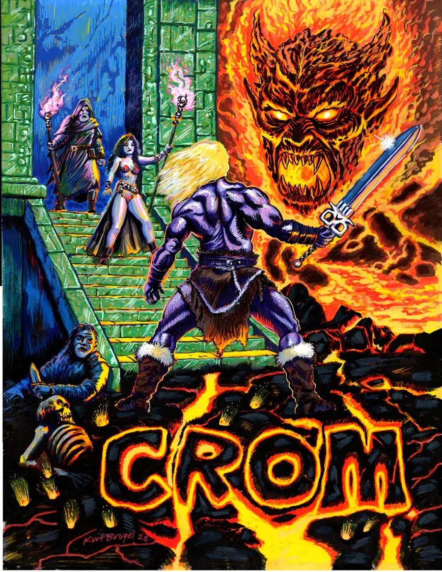 Who is Crom the Barbarian?