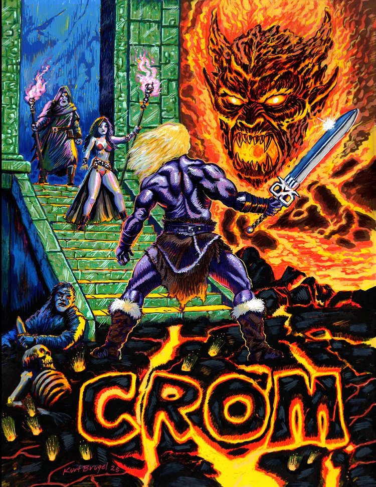 Who is Crom the Barbarian?