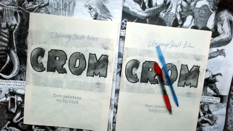 CROM Update: 005 with Guest Artist Jake Jacobs — Who is Crom the Barbarian?