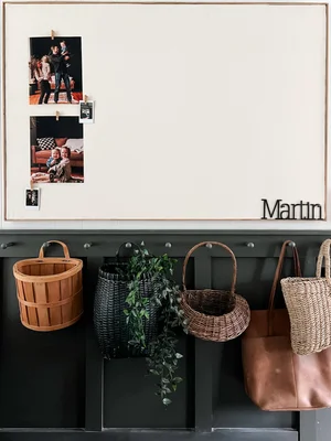 DIY Pinboard: Material List, How-To, & All The Extras — Martin Making Home