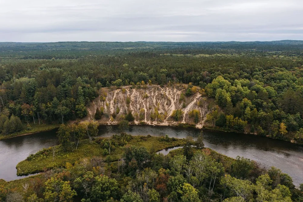 Camping On The AuSable River - Michigan Van Life