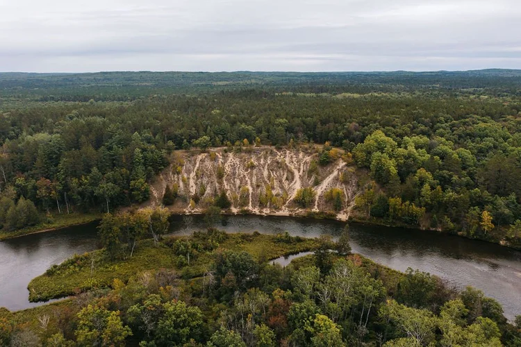 Camping On The AuSable River - Michigan Van Life