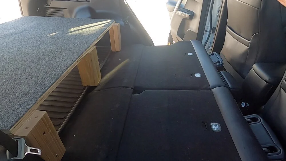 DIY SUV Bed Platform for Less Than $60 That Sleeps 2 People
