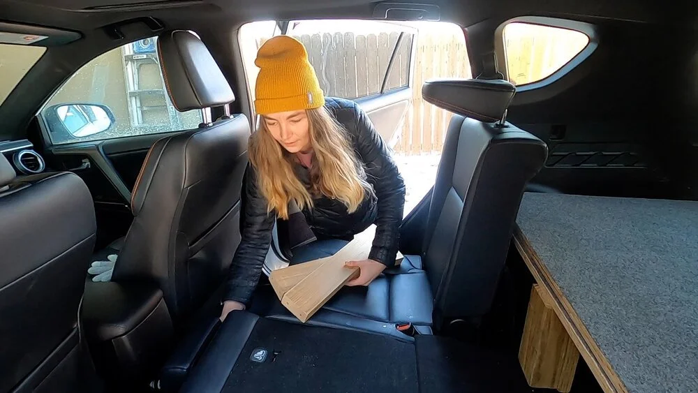 DIY SUV Bed Platform for Less Than $60 That Sleeps 2 People