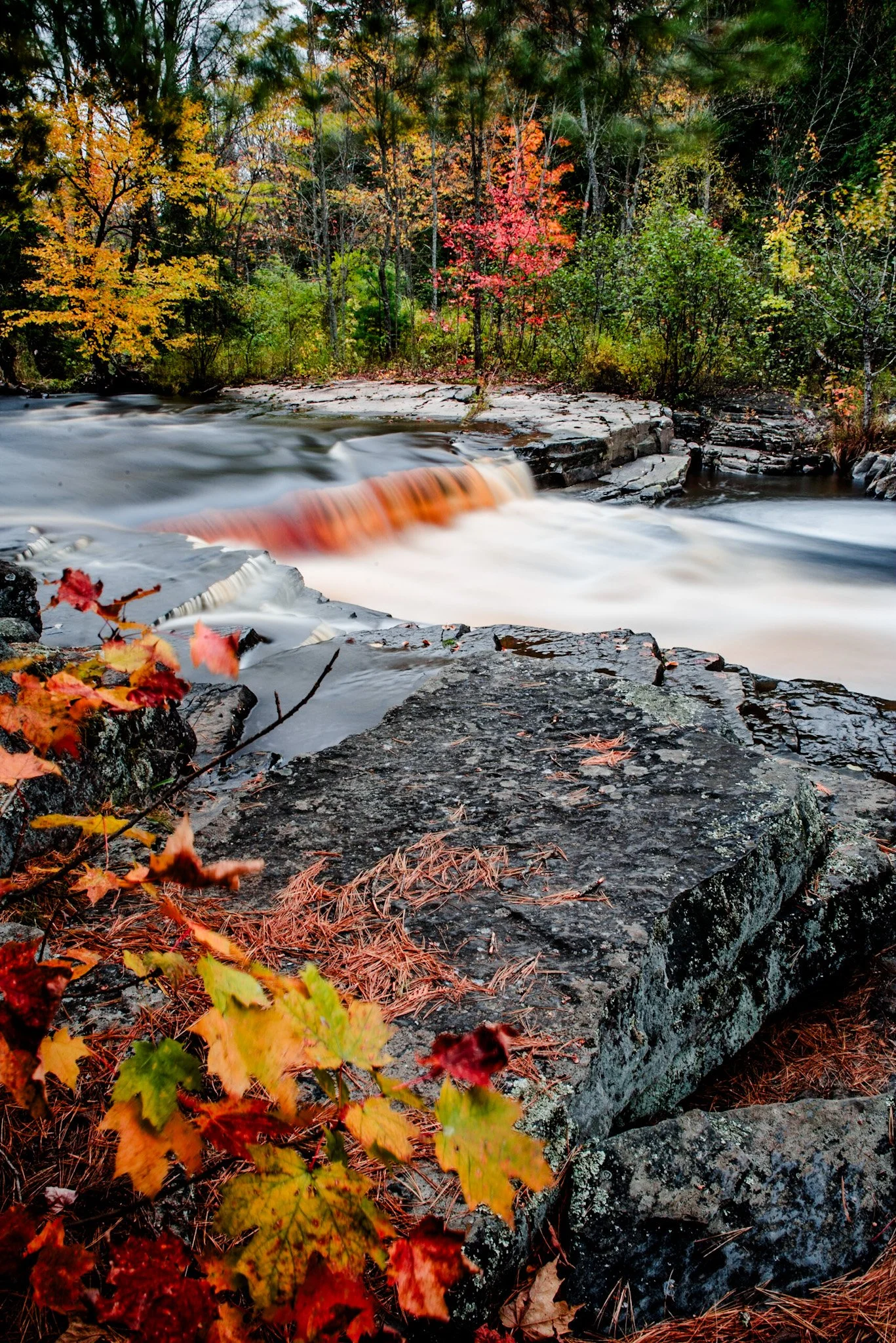 Canyon Falls Roadside Park: One of Michigan’s Best Waterfall Stops