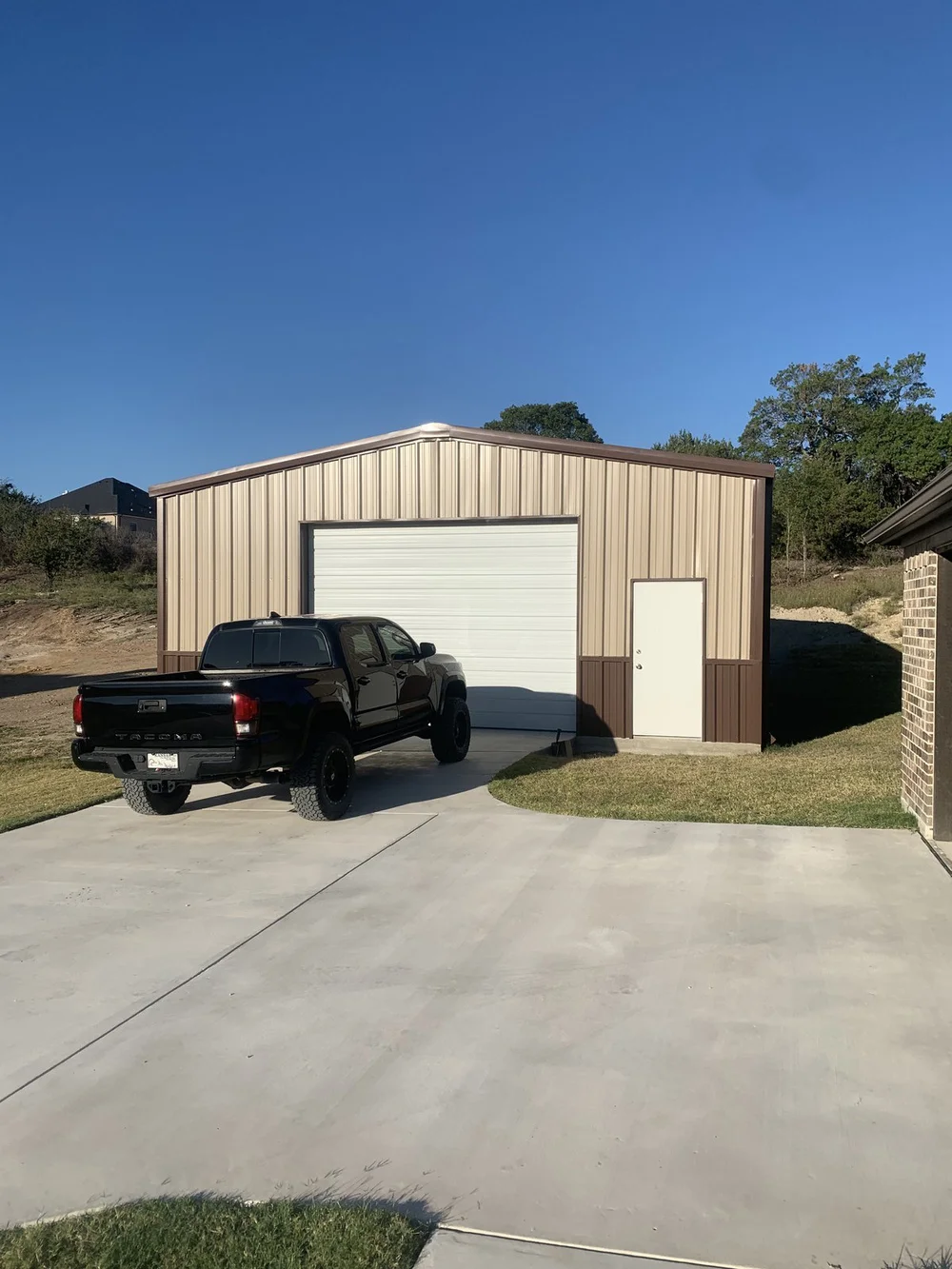Weatherford Metal Building — KL Concrete and Construction