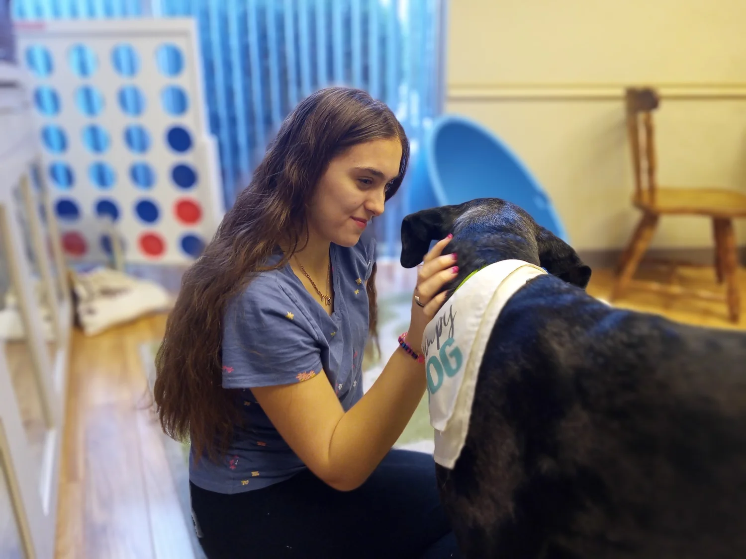How can I incorporate a speech therapy dog to better engage teens ...