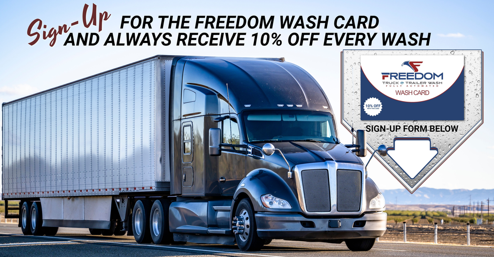 Truck Wash - Wash Cards - Convenience and Discount! - Truck Wash ...