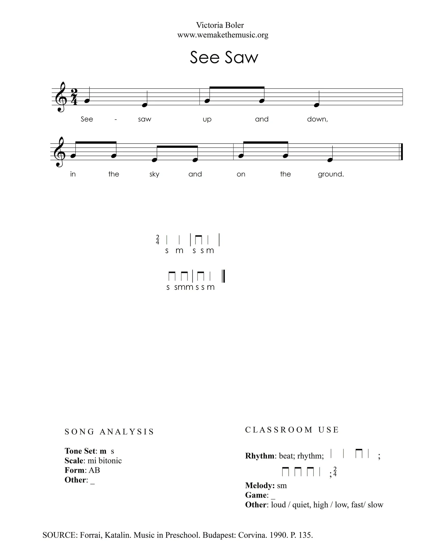 A Complete 1st Grade Virtual Music Lesson using Seesaw and Google ...