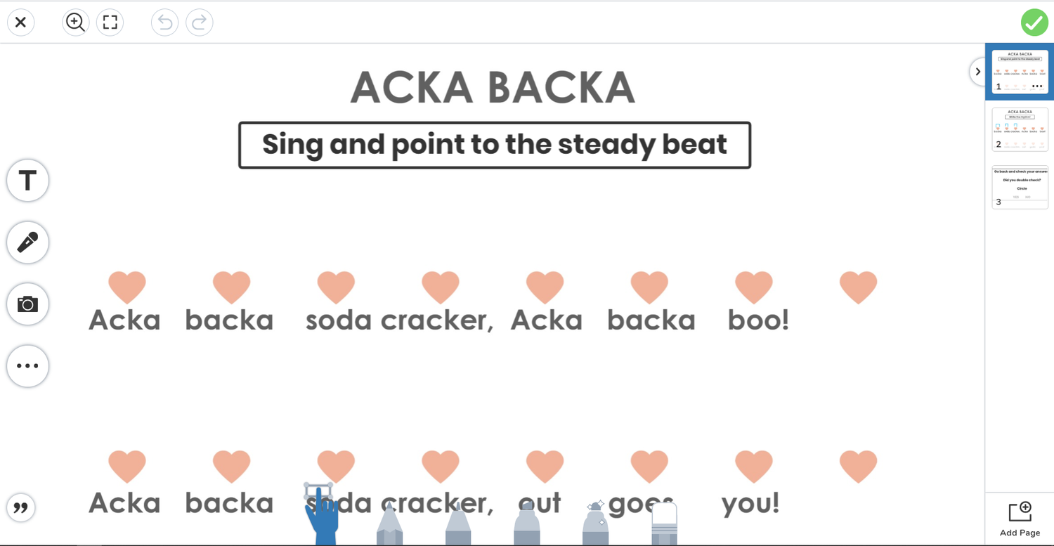 A Complete 1st Grade Virtual Music Lesson using Seesaw and Google ...